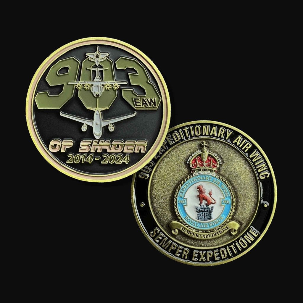 RAF 903 EAW Op Shader 2024 Coin - Runway25