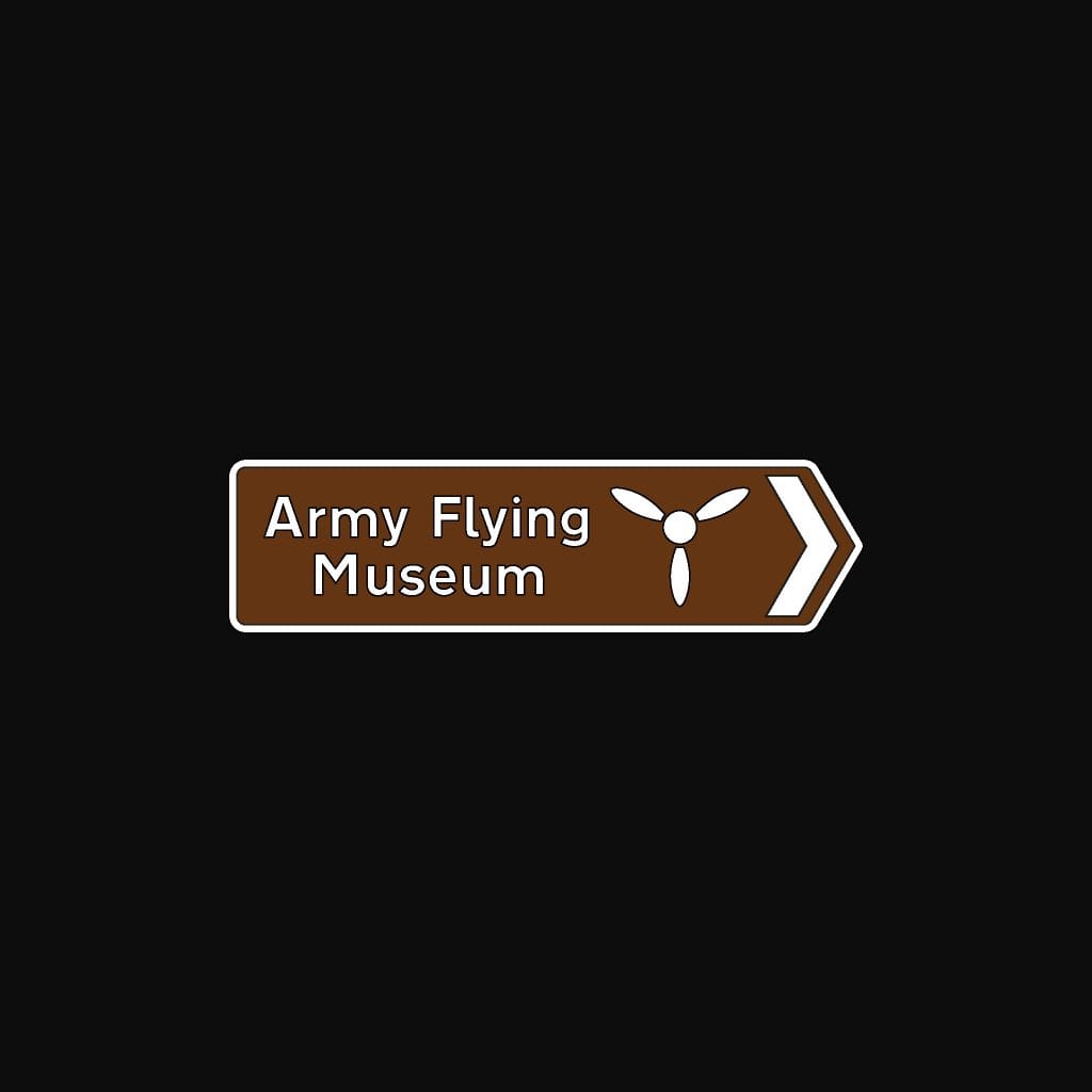 Road Sign Pin Badges - Museums - Runway25