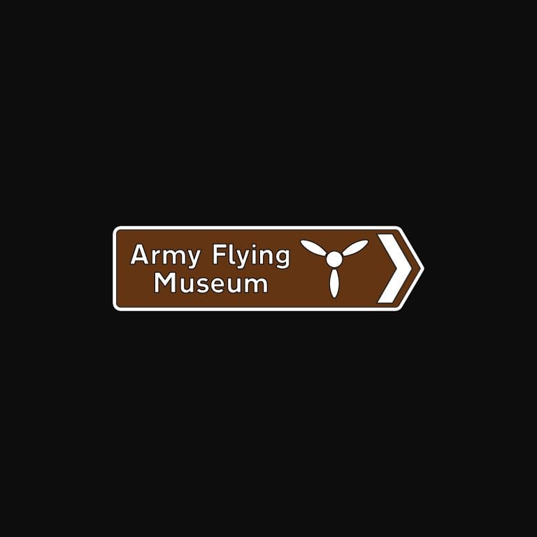 Road Sign Pin Badges - Museums - Runway25