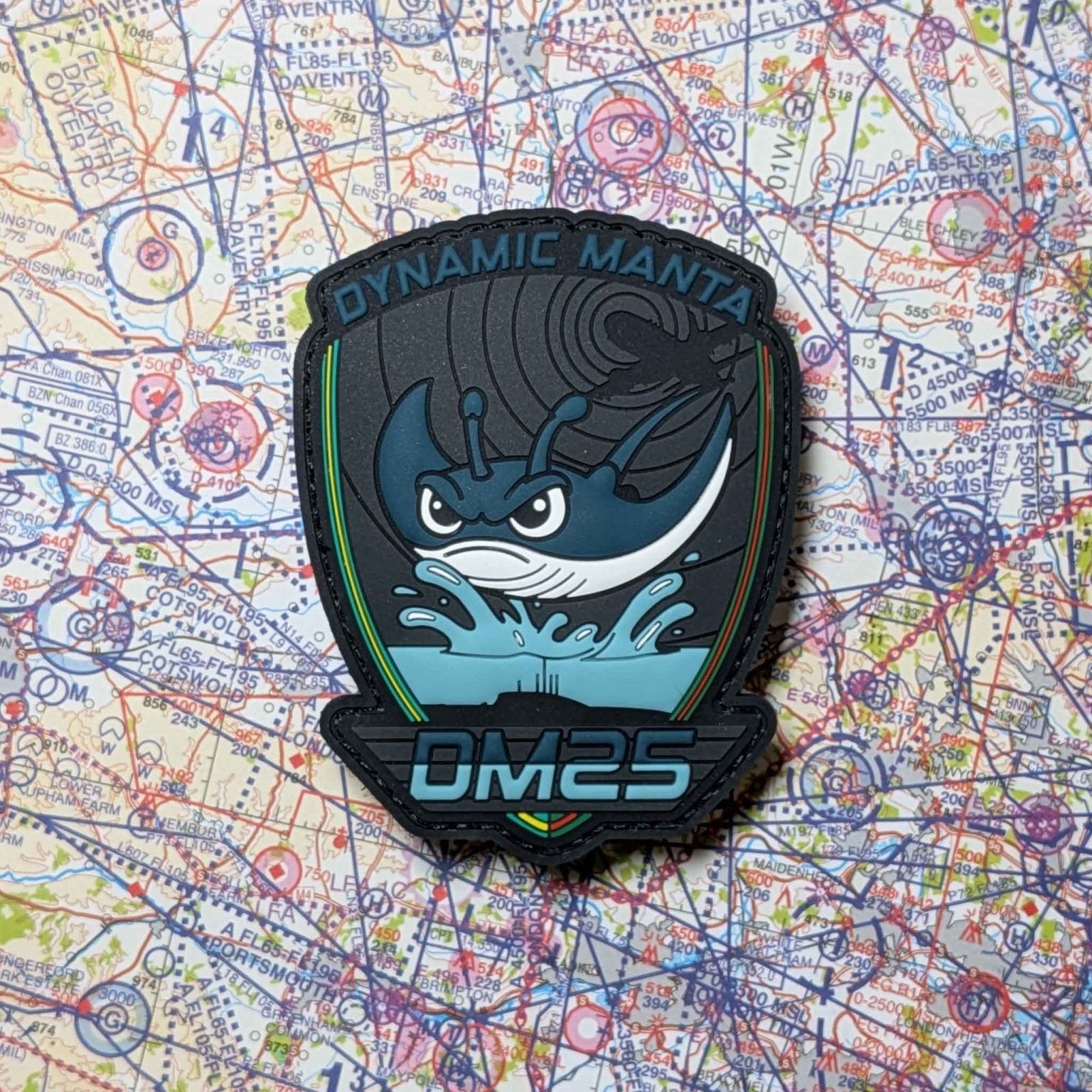 120/201 Sqn Exercise Dynamic Manta 2025 PVC Patch - Runway25