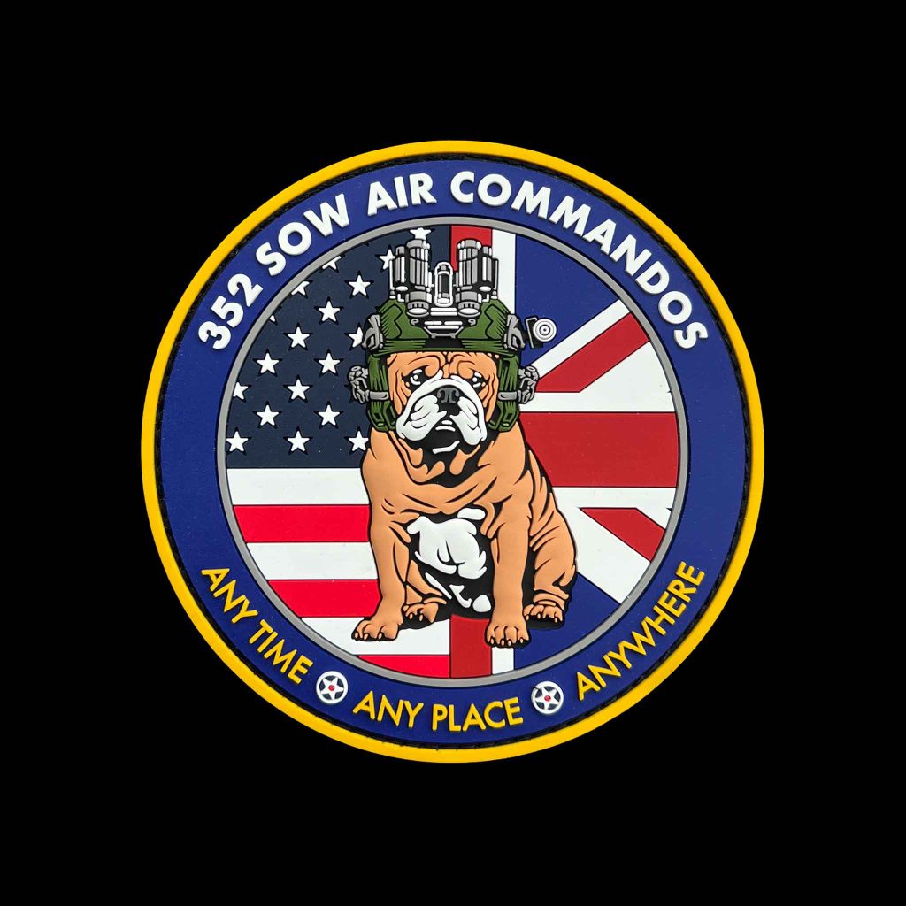 352nd SOW Air Commandos PVC Patch - Runway25