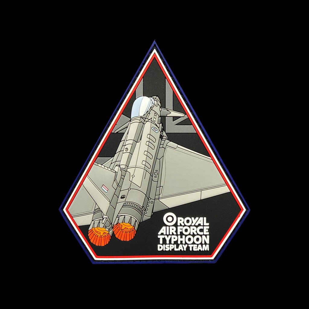 RAF Typhoon Display Team 2025-2026 Out Of Season Spearhead PVC Patch ...